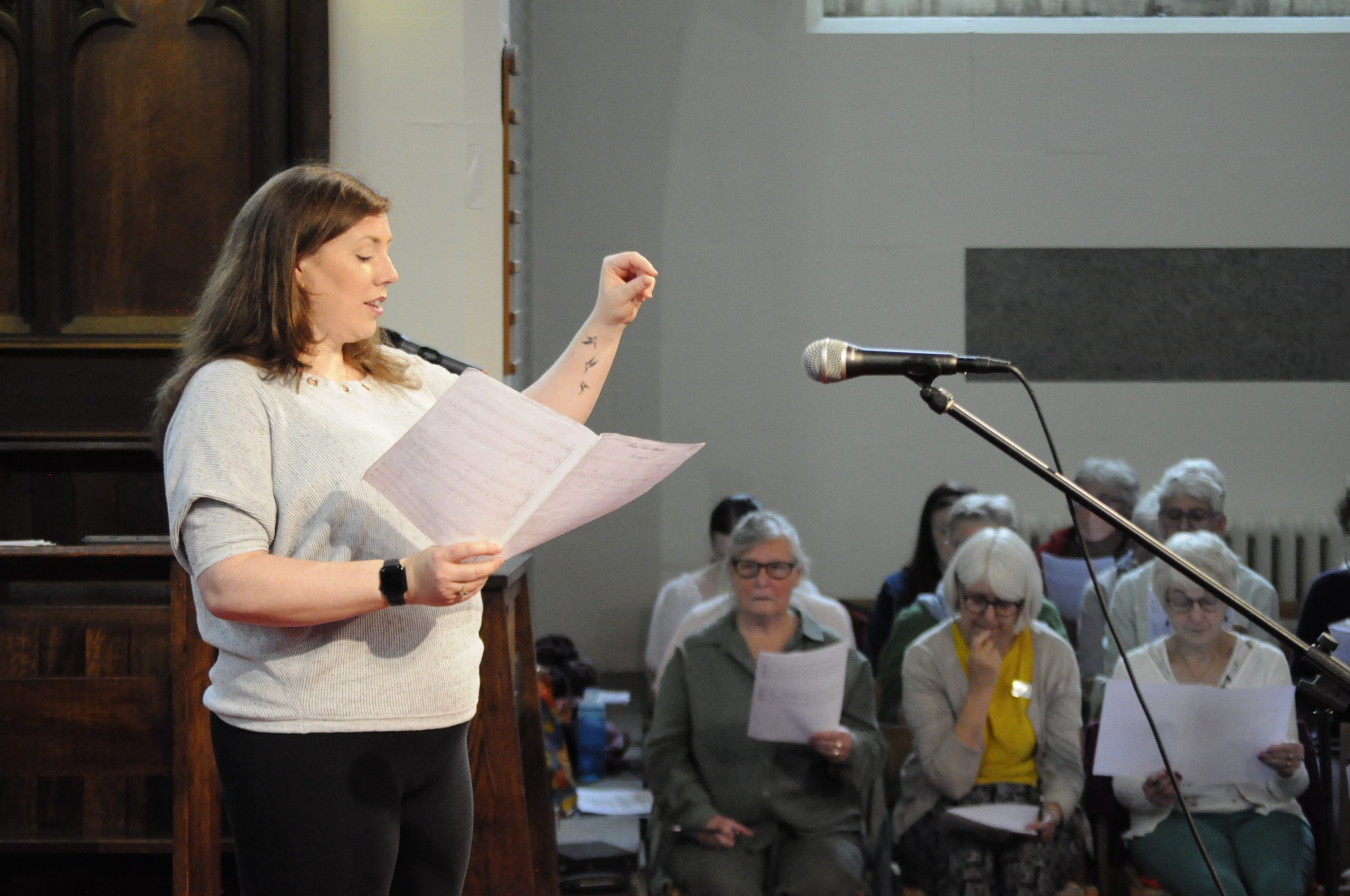 Summer School Day 2: A Capella is the game, Papagena is the name ...